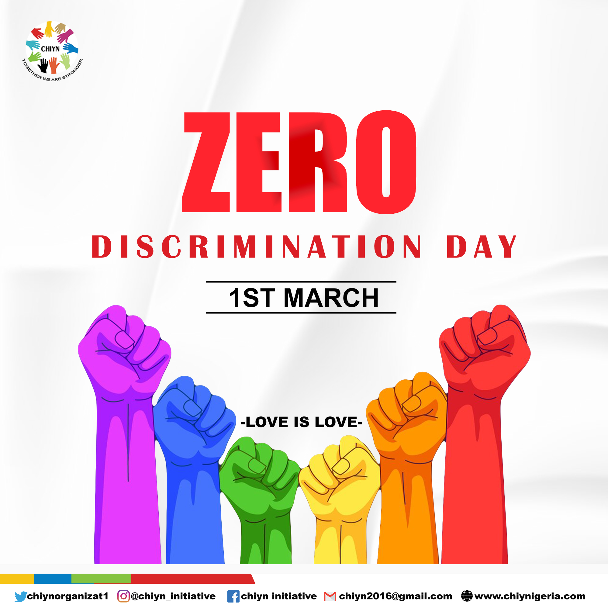 ZERO DISCRIMINATION DAY 2024 – CHIYN